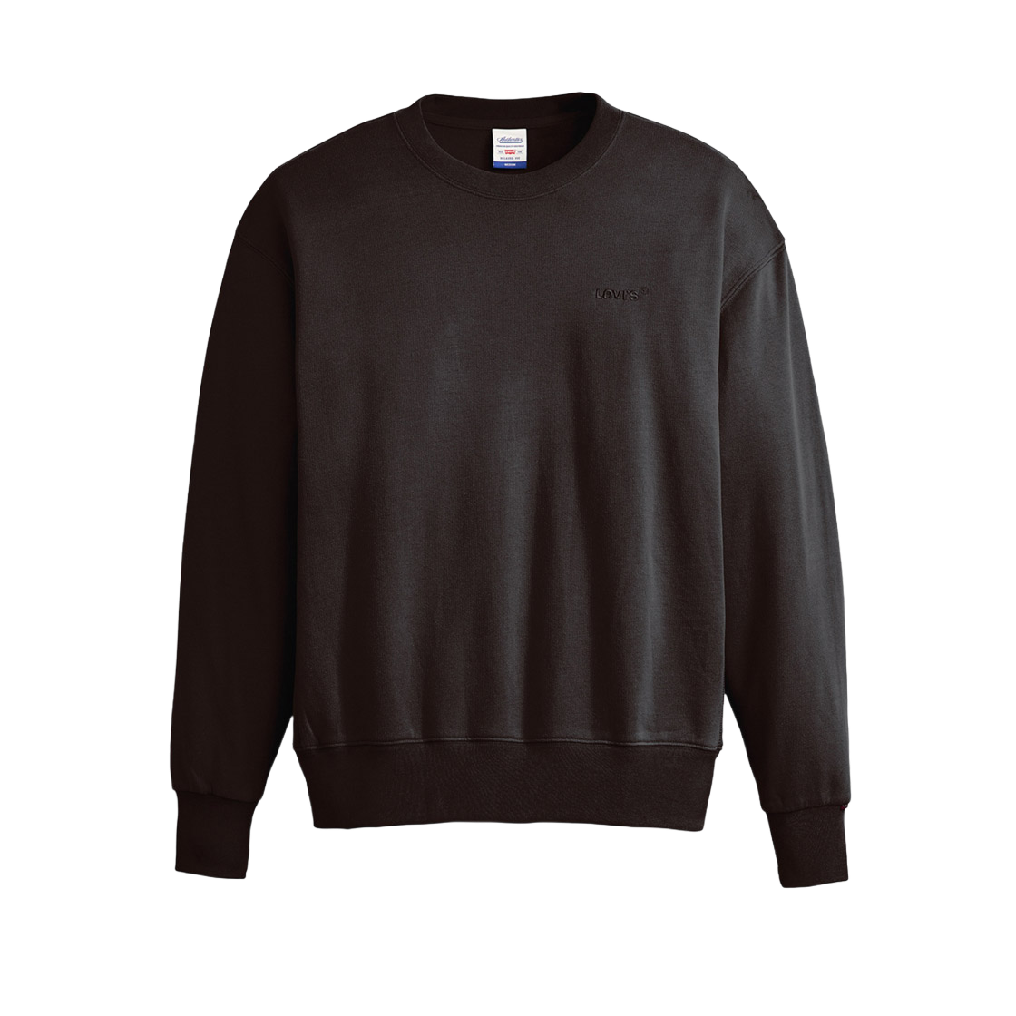 리바이스 어센틱 크루넥 스웨트셔츠 블랙 | Levi's | KREAM