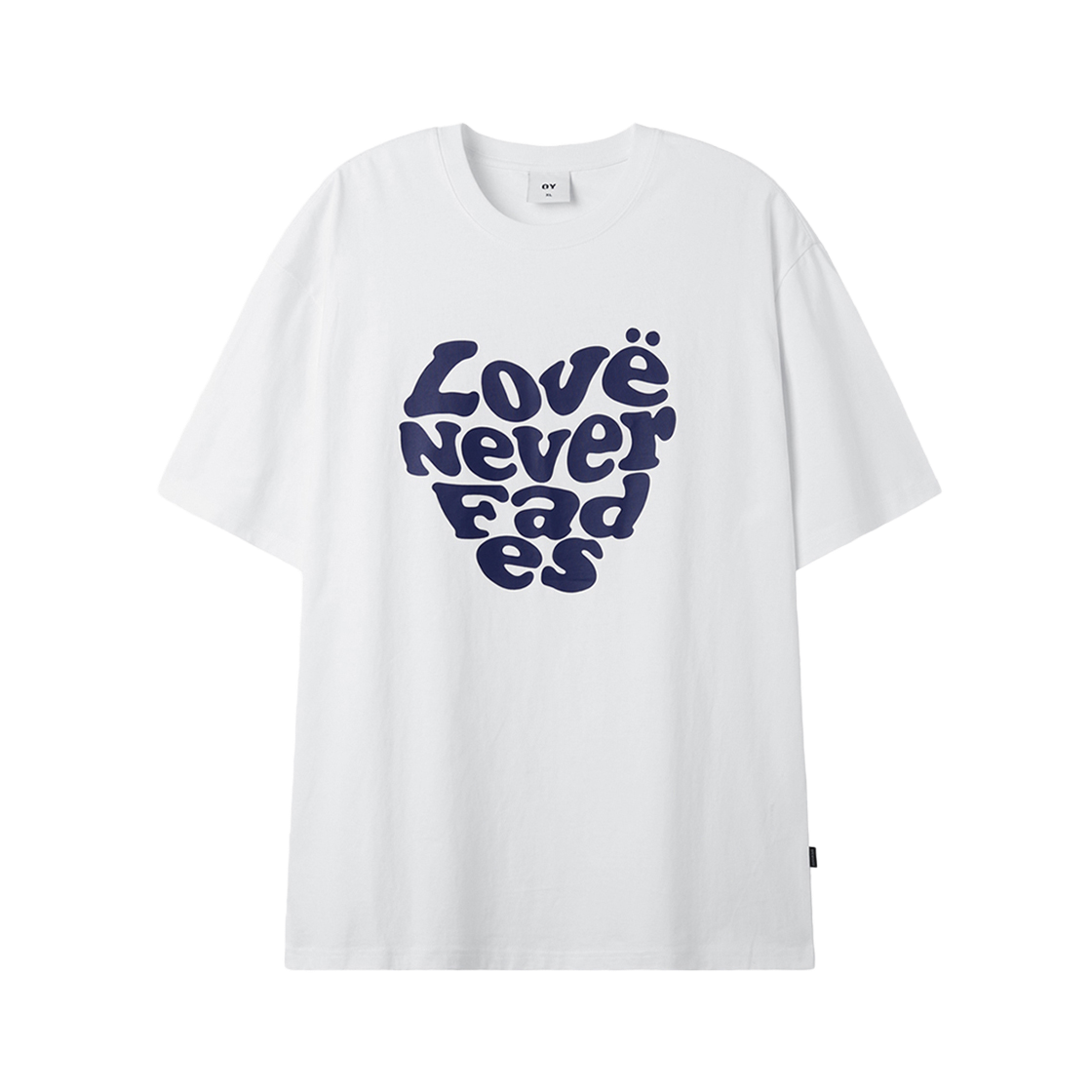 오와이 M.S 하트 티 화이트 | OY | KREAM