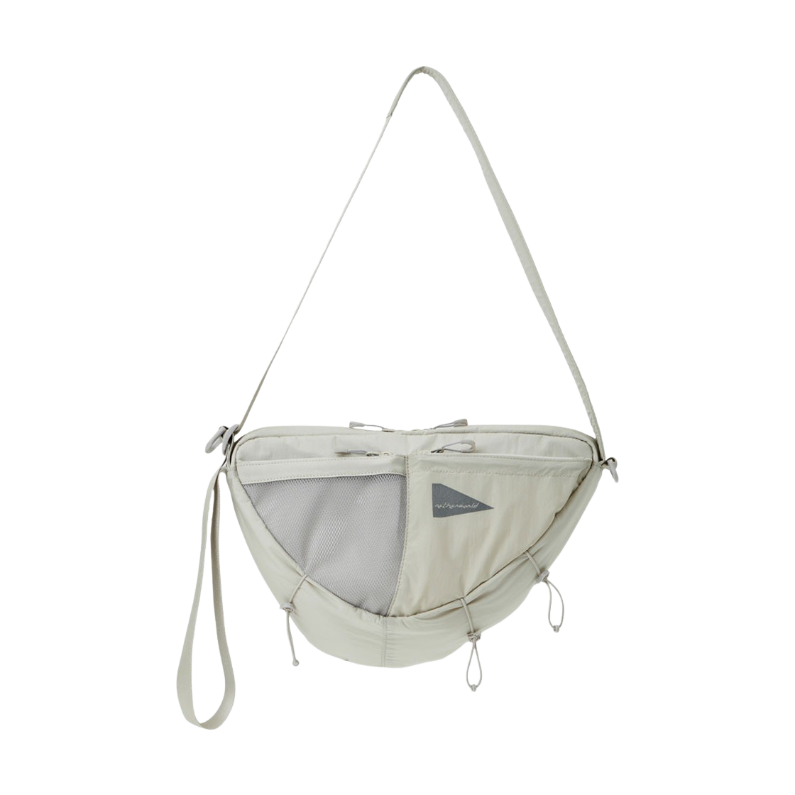 네더월드 X 파운드포켓 시티 트렉 크로스백 그레이 | NETHERWORLD | KREAM