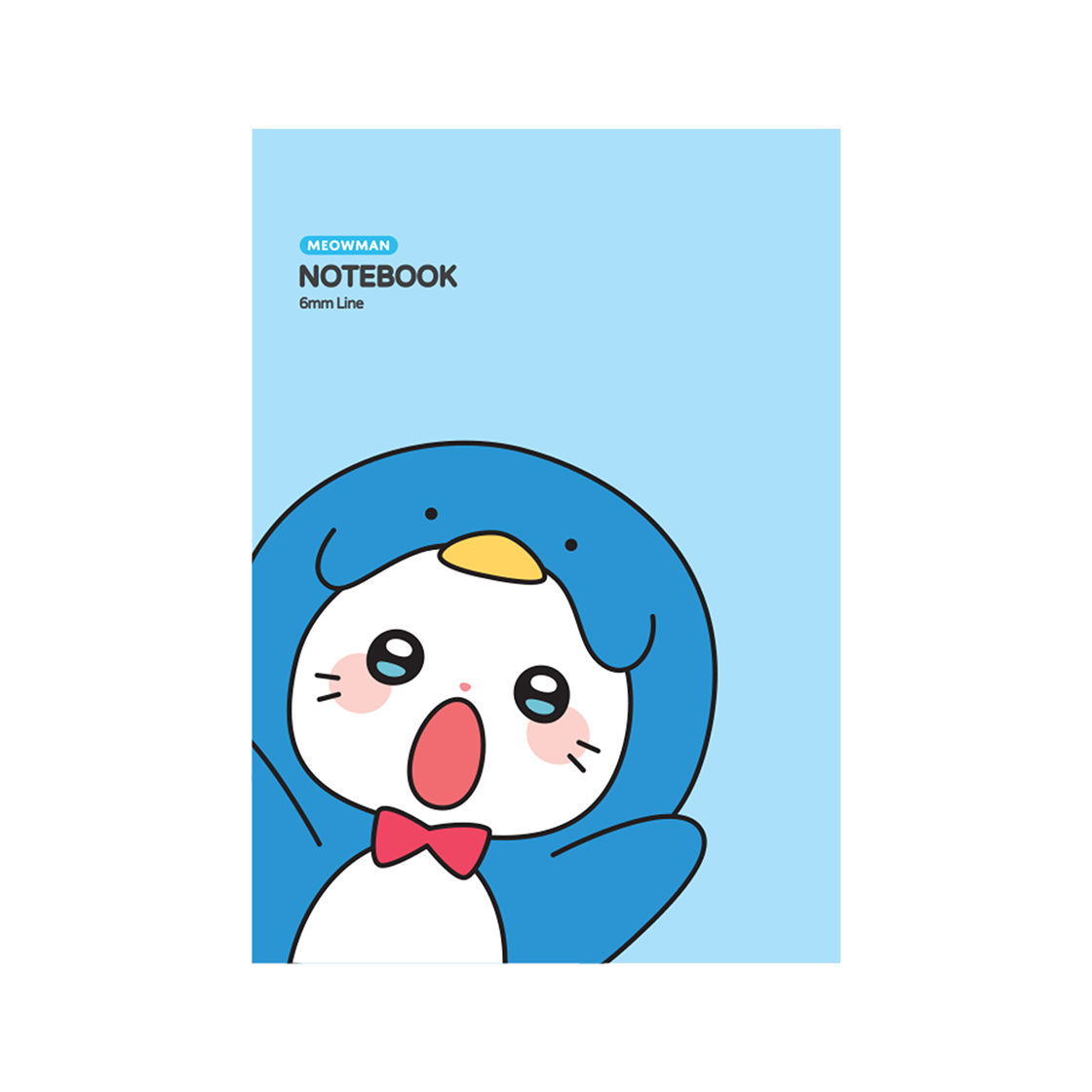 냐한남자 A5제본노트 펭귄 춘배 | Meow Man | KREAM