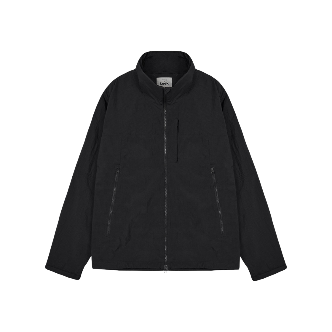 키크 필로우디 인플래터블 칼라 윈드브레이커 블랙 | keek | KREAM
