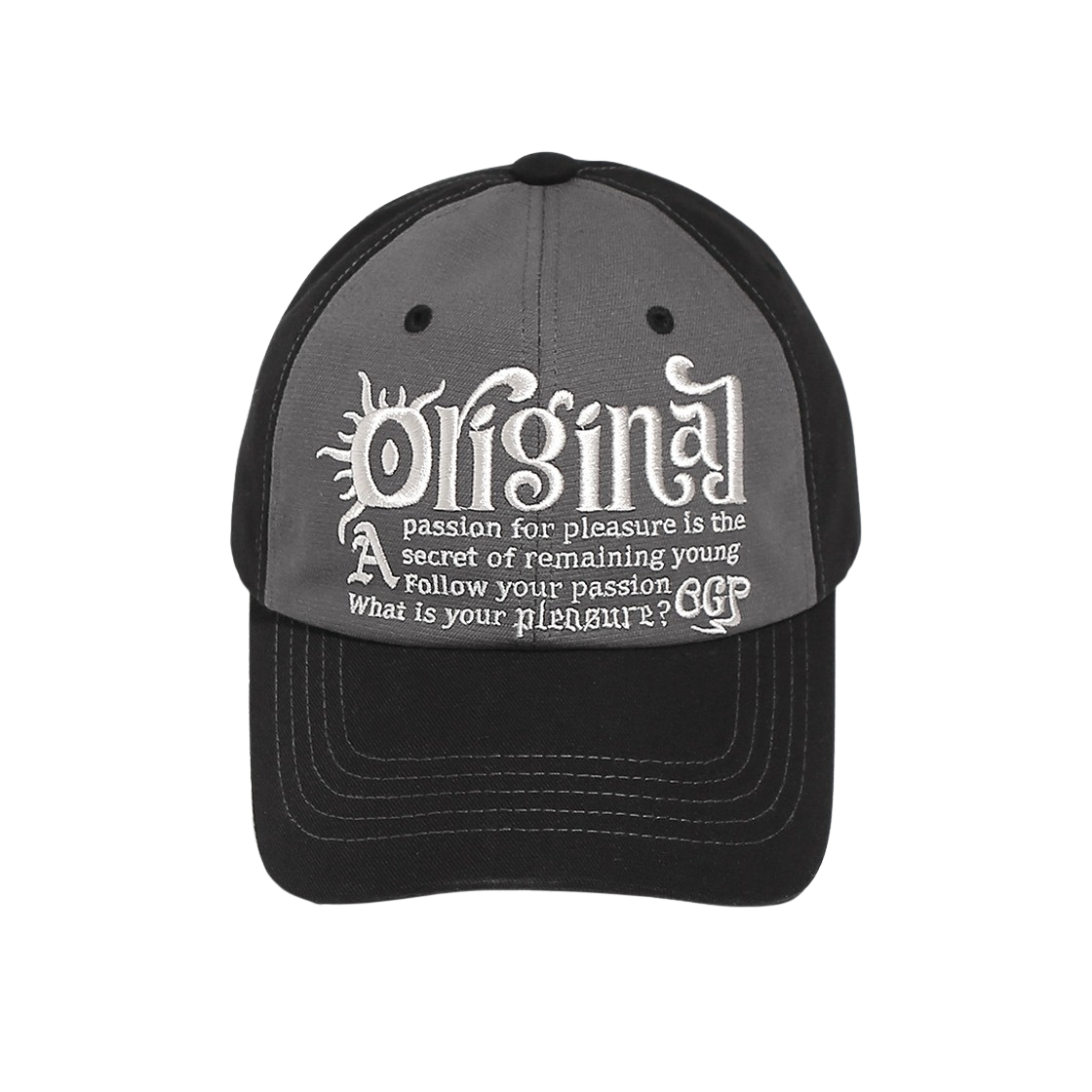 오가프 오리지널 레터링 볼캡 블랙 | OGARP | KREAM