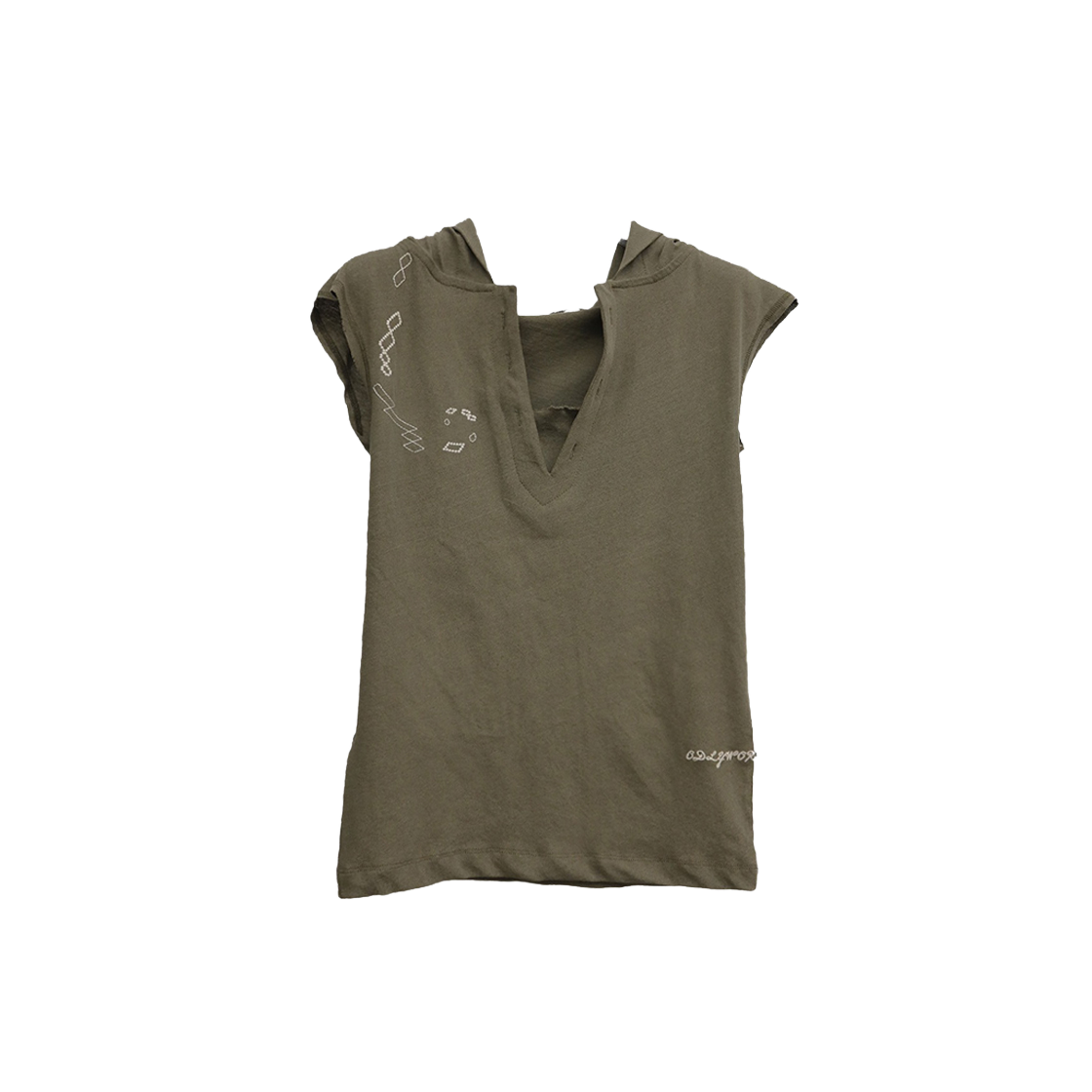 오들리워크샵 슬림핏 슬리브리스 후디, 거스트 | ODLYWORKSHOP | KREAM