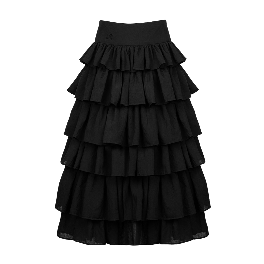 러프넥 롱 캉캉 스커트 블랙 | Roughneck | KREAM