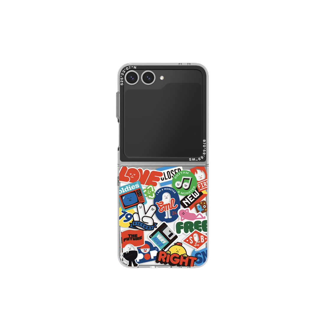 에스엘비에스 스티키몬스터랩 스티커 슬림 임프레션 케이스 갤럭시 Z 플립6 | SLBS | KREAM