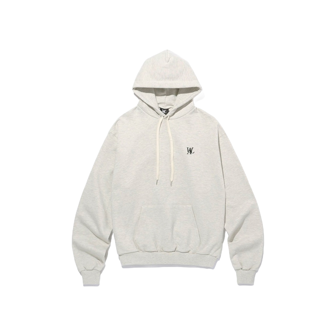 우알롱 시그니처 스탠다드 후드 아이보리 | WOOALONG | KREAM