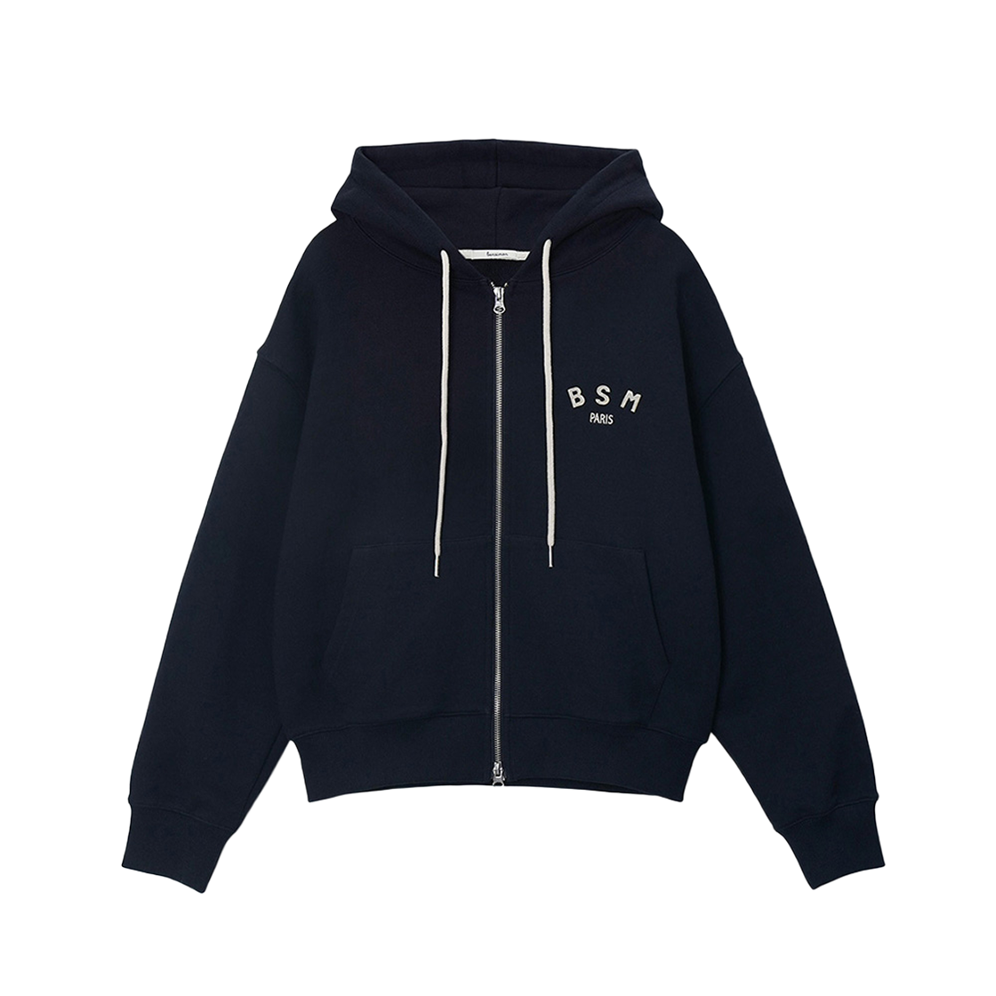 벤시몽 비에스엠 스몰 로고 집업 네이비 | Bensimon | KREAM