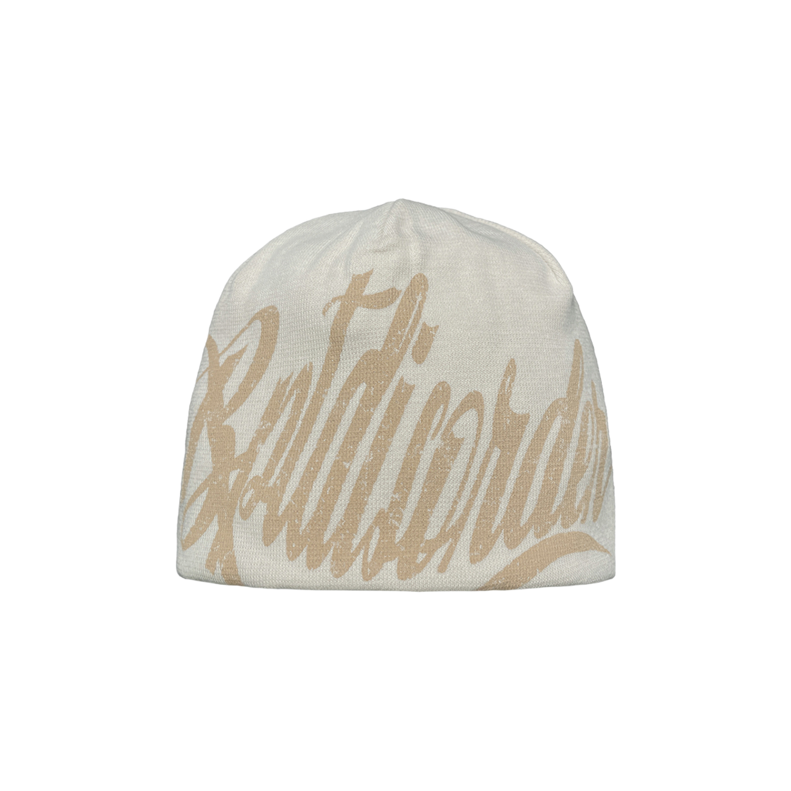 비피투디스오더 BPT 커시브 비니 베이지 | BP2DISORDER | KREAM