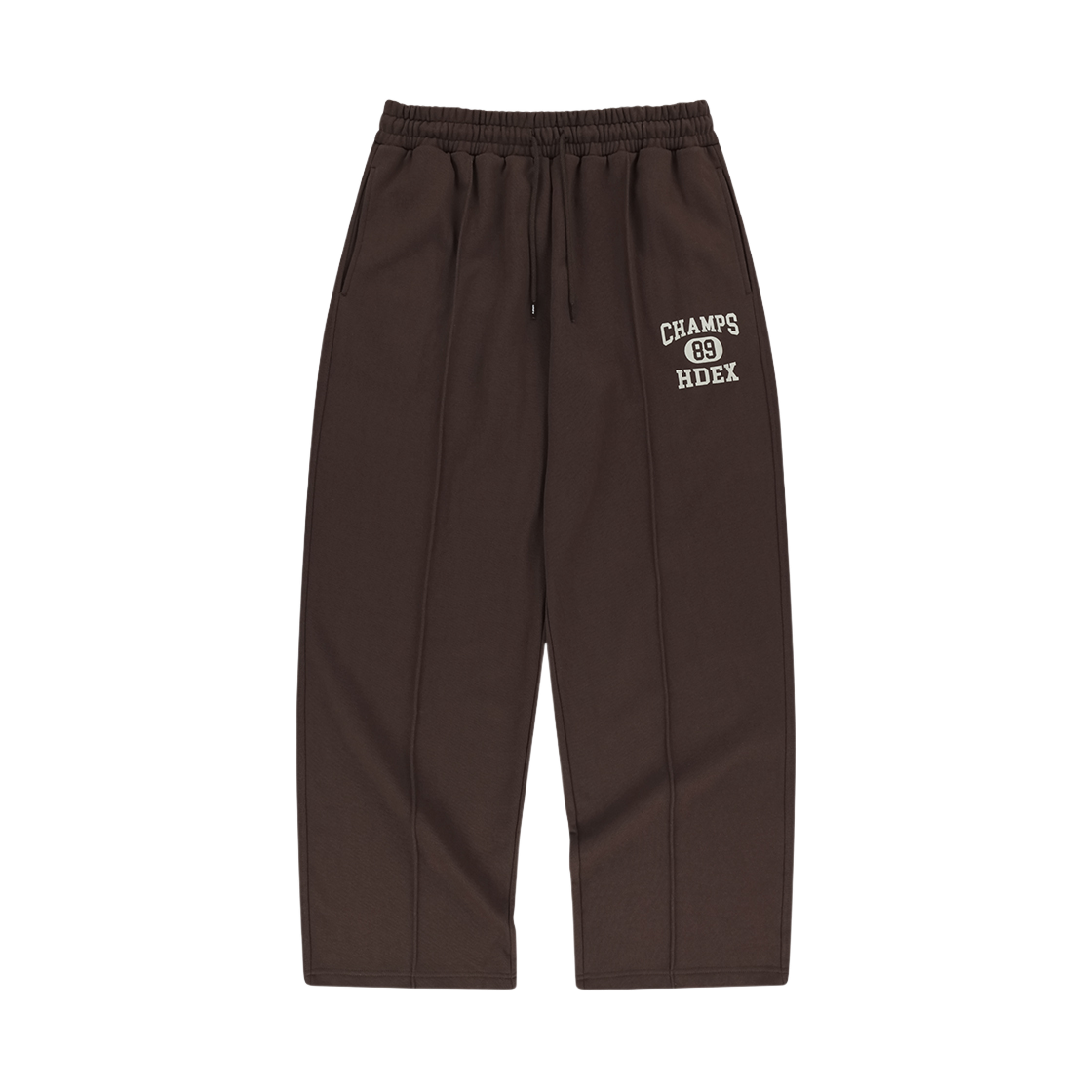 에이치덱스 챔프스 스트레이트 스웨트 팬츠 브라운 | HDEX | KREAM