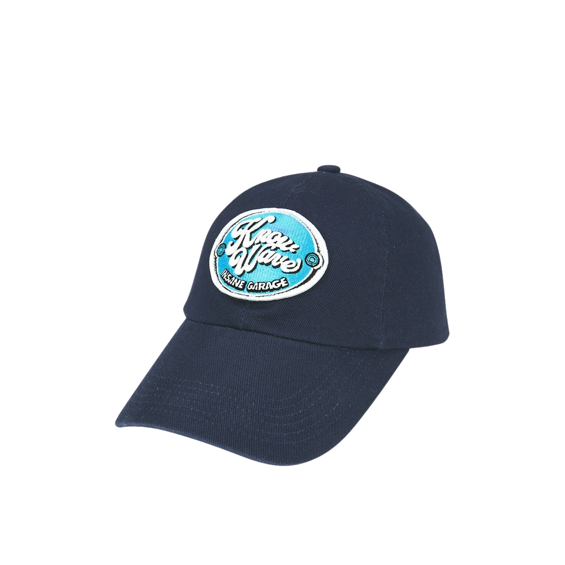 노우웨이브 X 인세인개러지 피싱 볼캡 네이비 | Knowwave | KREAM