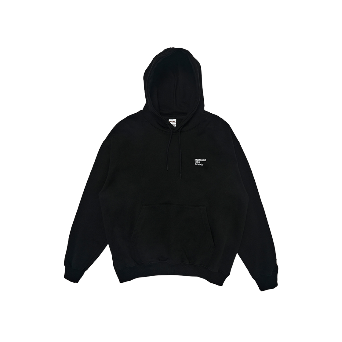 이어스트 x 하이큐!! 스쿨 후디 블랙 카라스노 | EERST | KREAM