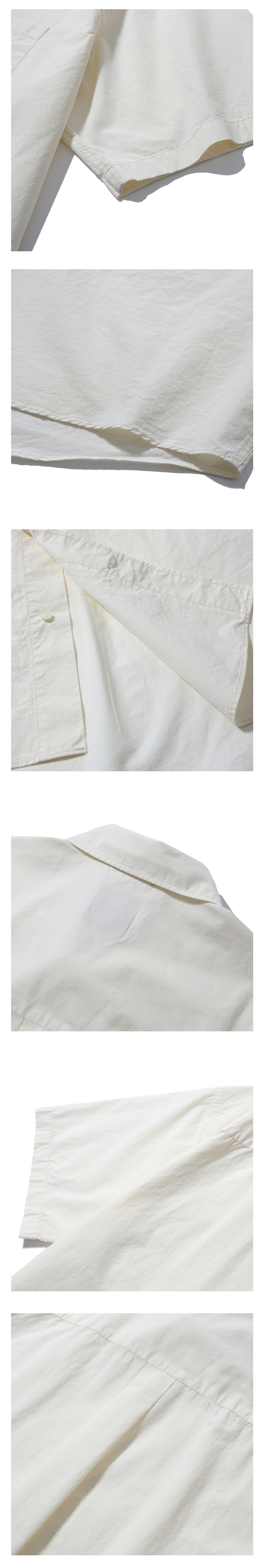 모이프 유니폼 반팔 셔츠 에크루 | moif | KREAM