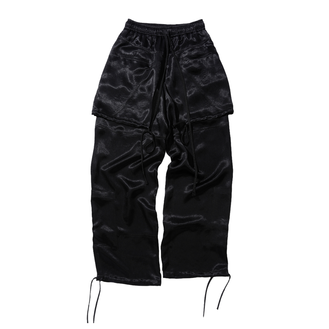 오들리워크샵 새틴 레이어드 트라우저, 사일런스 | ODLYWORKSHOP | KREAM