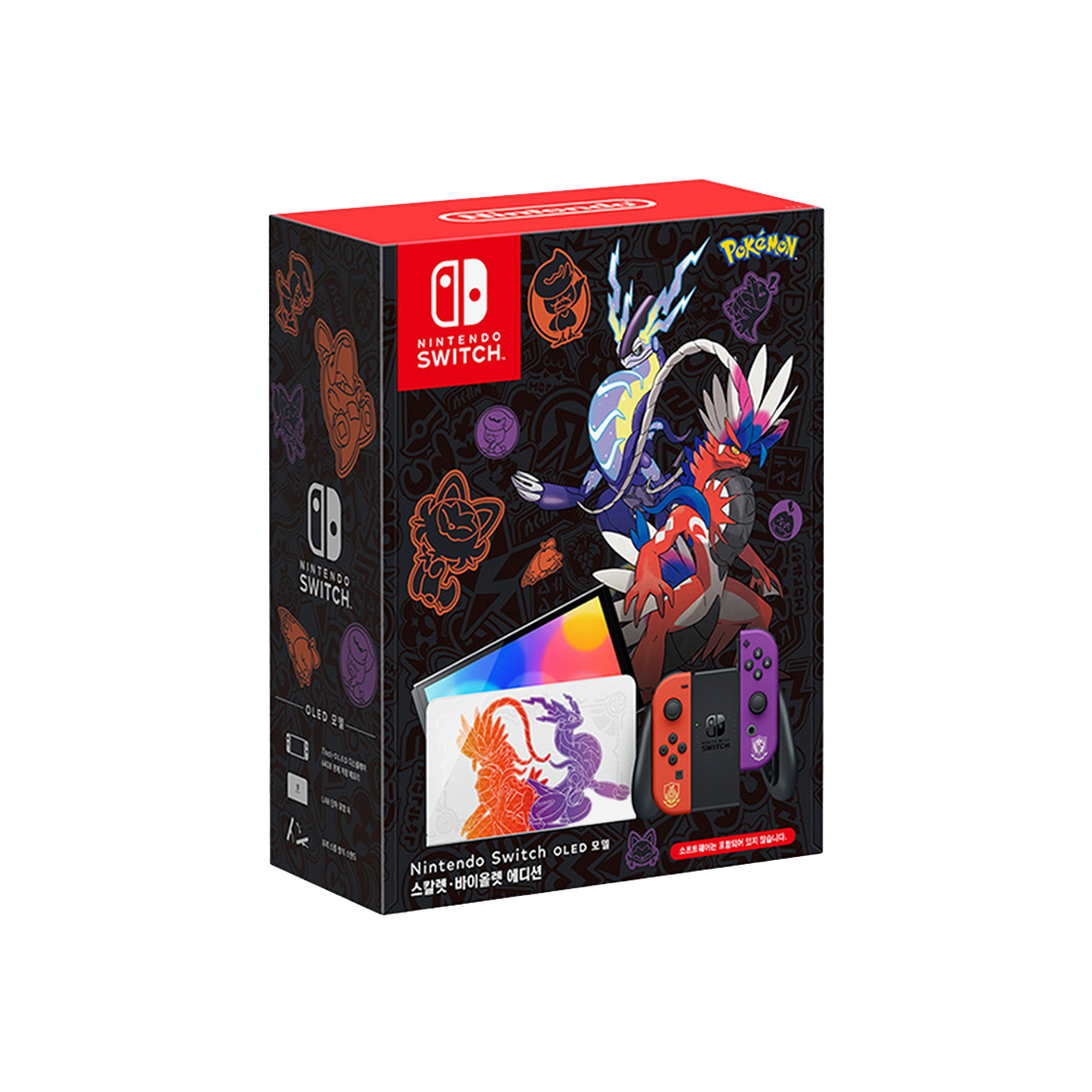 닌텐도 스위치 OLED 포켓몬스터 스칼렛 바이올렛 에디션 | Nintendo | KREAM