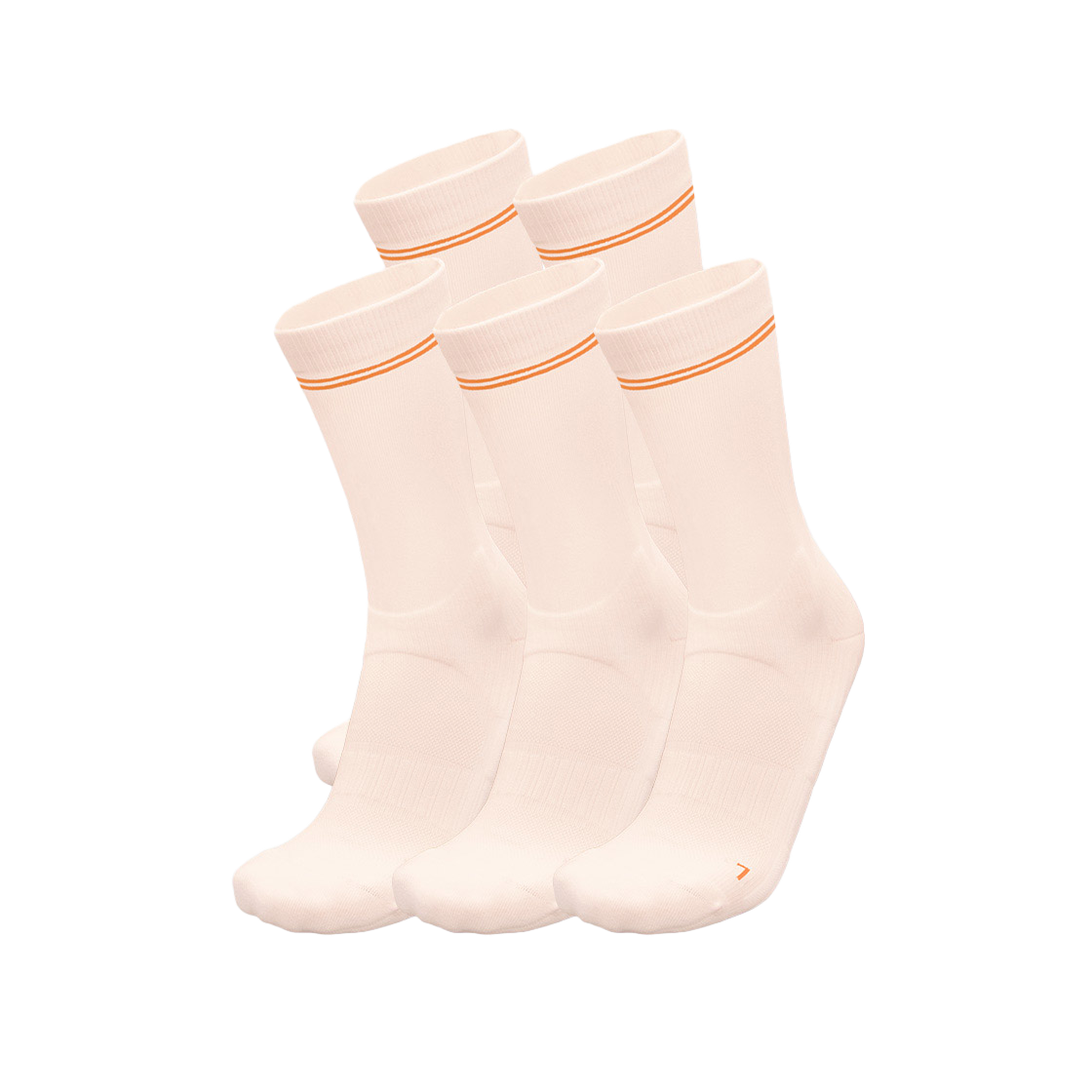 삭스업 컴프레션 러닝 크루삭스 코랄 (5 pack) | Socks Up | KREAM