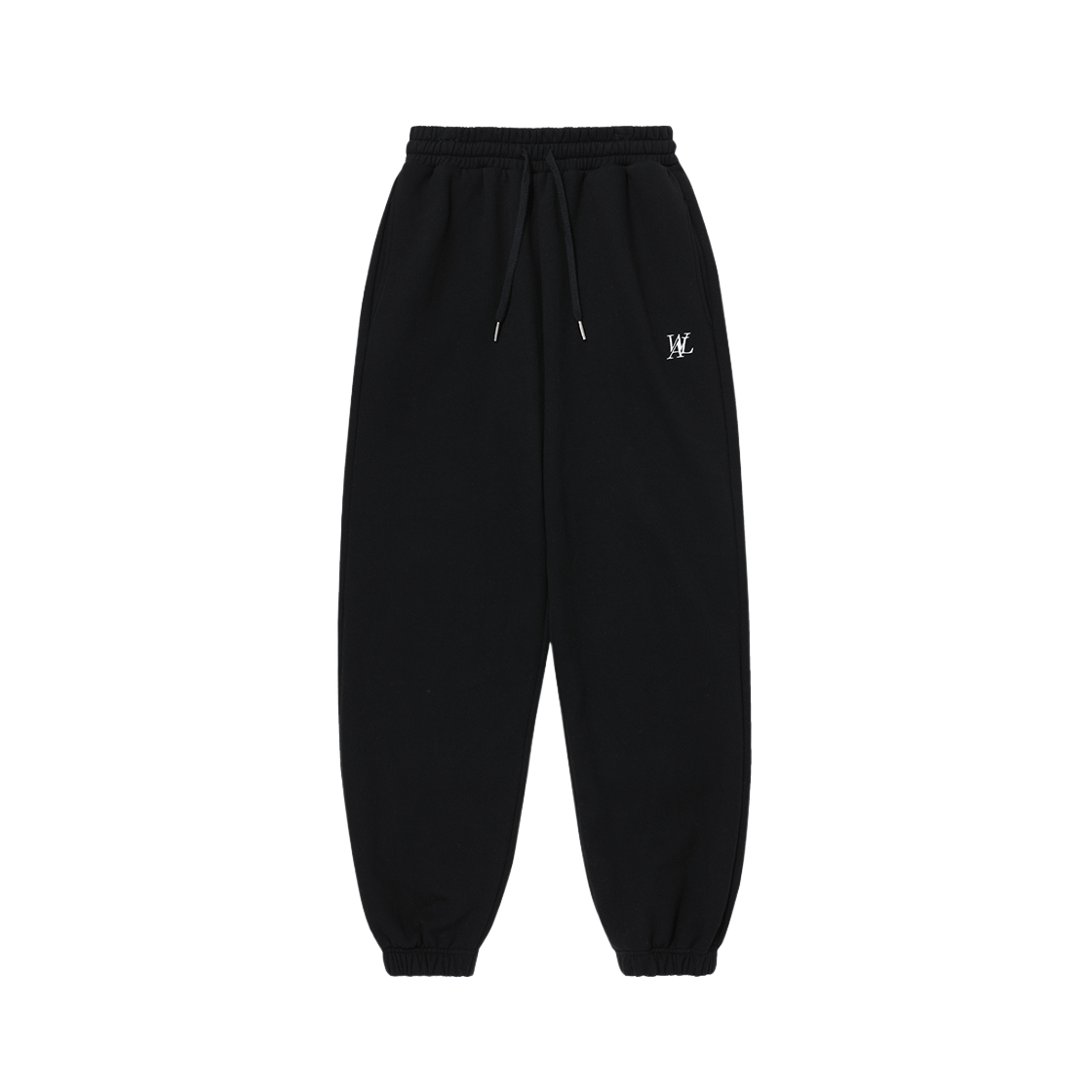 우알롱 시그니처 조거 팬츠 블랙 | WOOALONG | KREAM