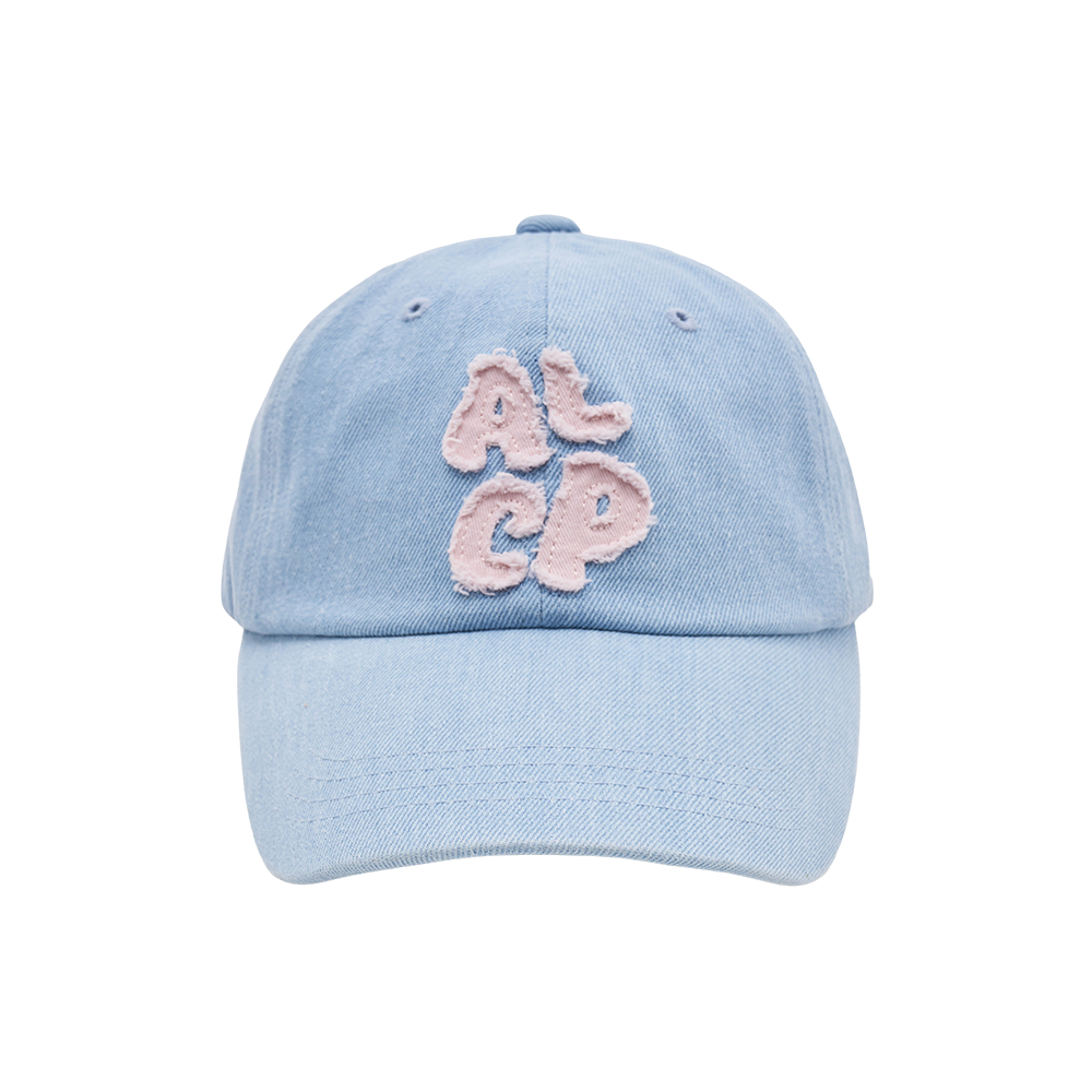 올인컴플리트 ALCP 아플리케 워시드 남녀공용 볼캡 연청 | ALLINCOMPLETE | KREAM