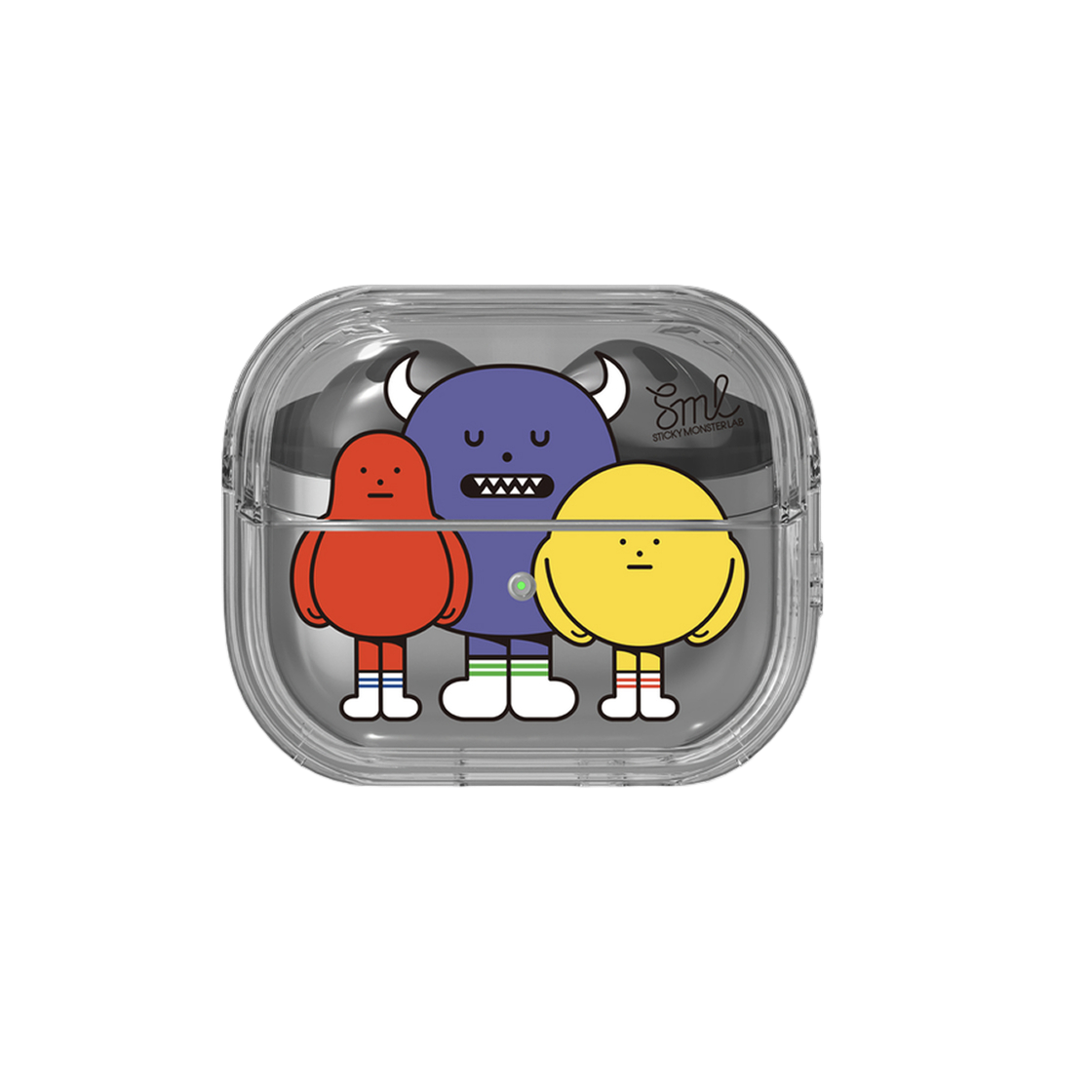 에스엘비에스 스티키몬스터랩 프렌즈 클리어 커버 갤럭시 버즈3 프로 | SLBS | KREAM