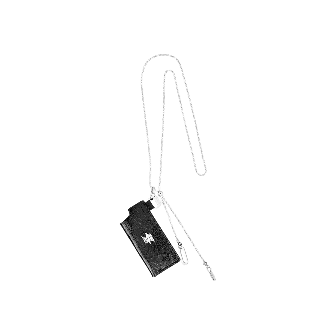 센티멍 넘버 624 가시 라이터 가죽 케이스 네크리스 실버 | SENTIMENTS | KREAM