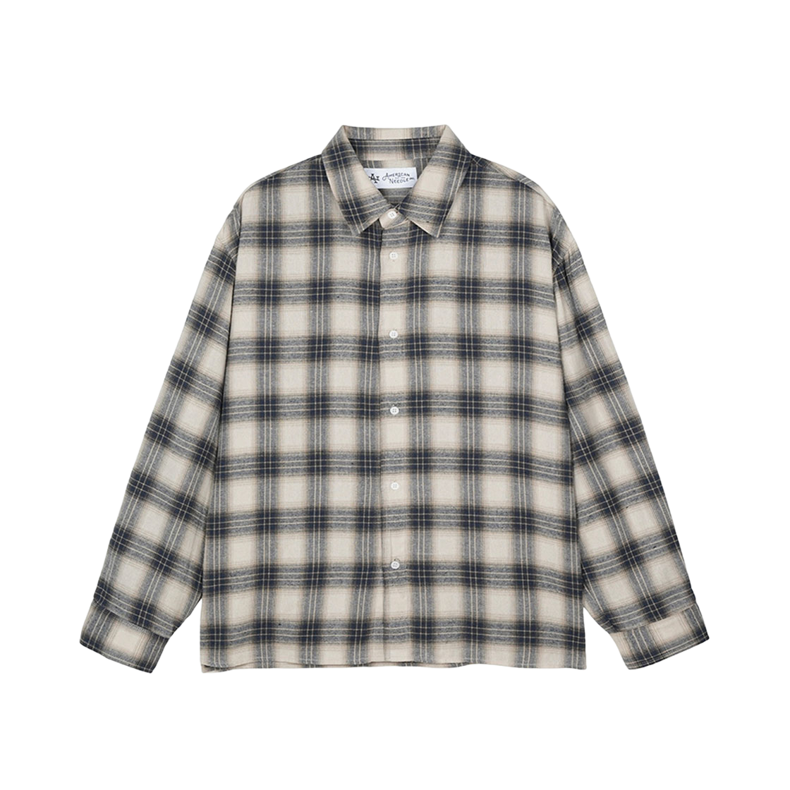아메리칸니들 체크 셔츠 아이보리 | American Needle | KREAM