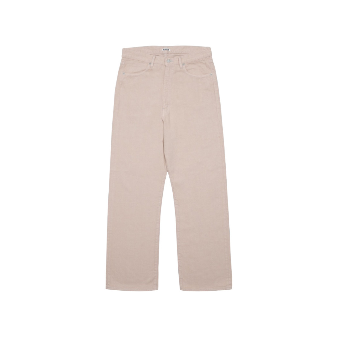 오라리 보타니컬 다이드 셀비지 데님 팬츠 내츄럴 핑크 - 22AW | Auralee | KREAM
