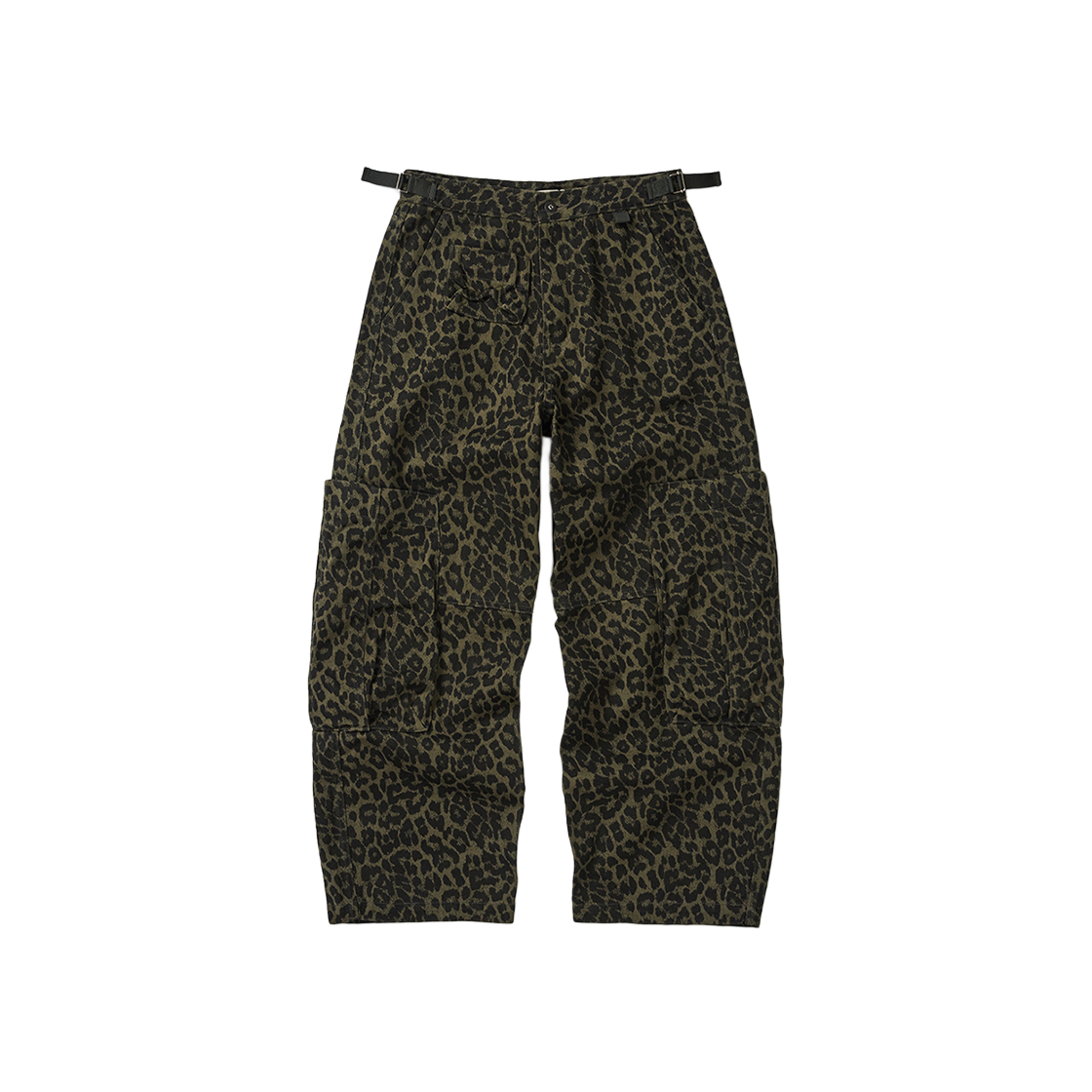 카락터 럼핑 카고 팬츠 레오파드 카키 | Karactor | KREAM