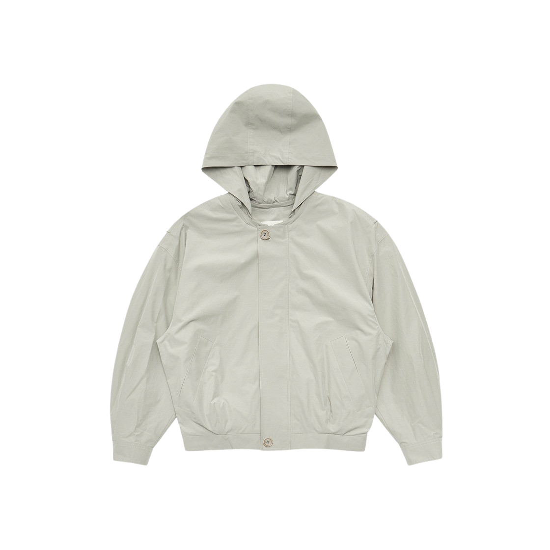 아모멘토 코튼 나일론 볼륨 점퍼 그레이 베이지 | AMOMENTO | KREAM