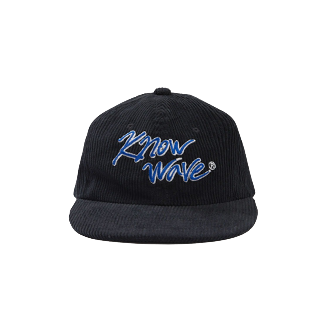 노우웨이브 캘리그라피 코듀로이 트러커 볼캡 블랙 | Knowwave | KREAM