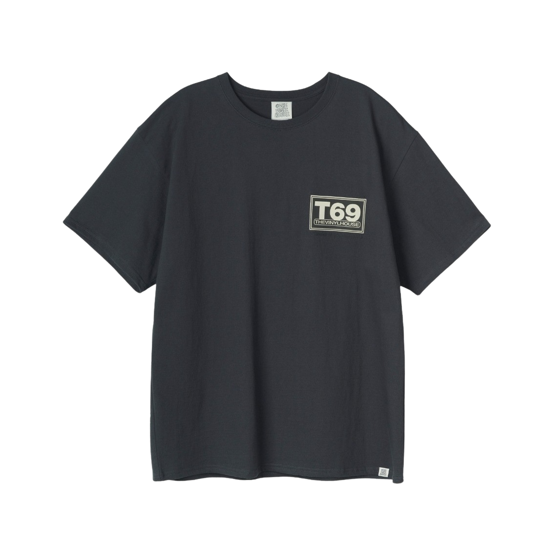 더바이닐하우스 T69 티셔츠 차콜 | Thevinylhouse | KREAM