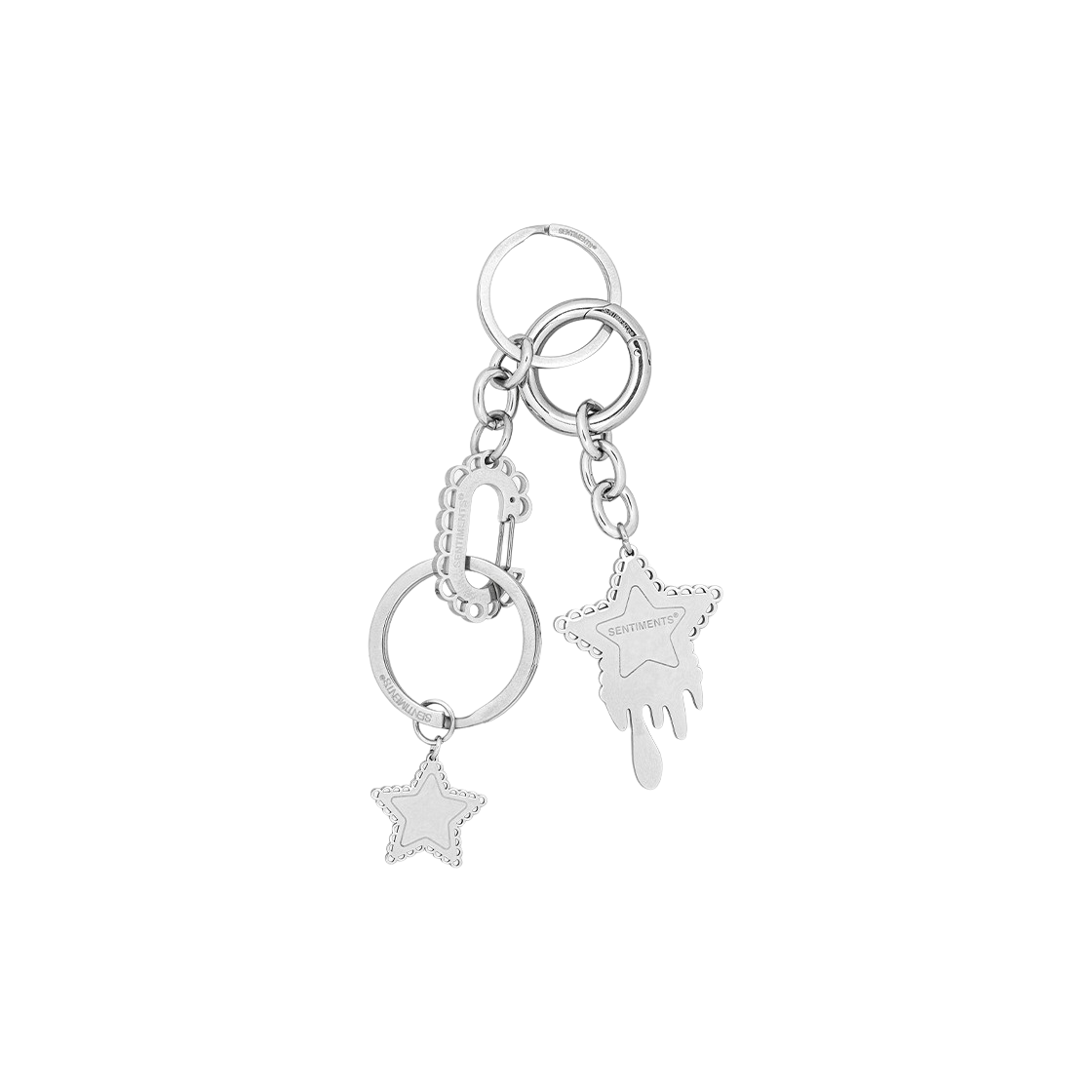 센티멍 넘버 538 키링 실버 | SENTIMENTS | KREAM