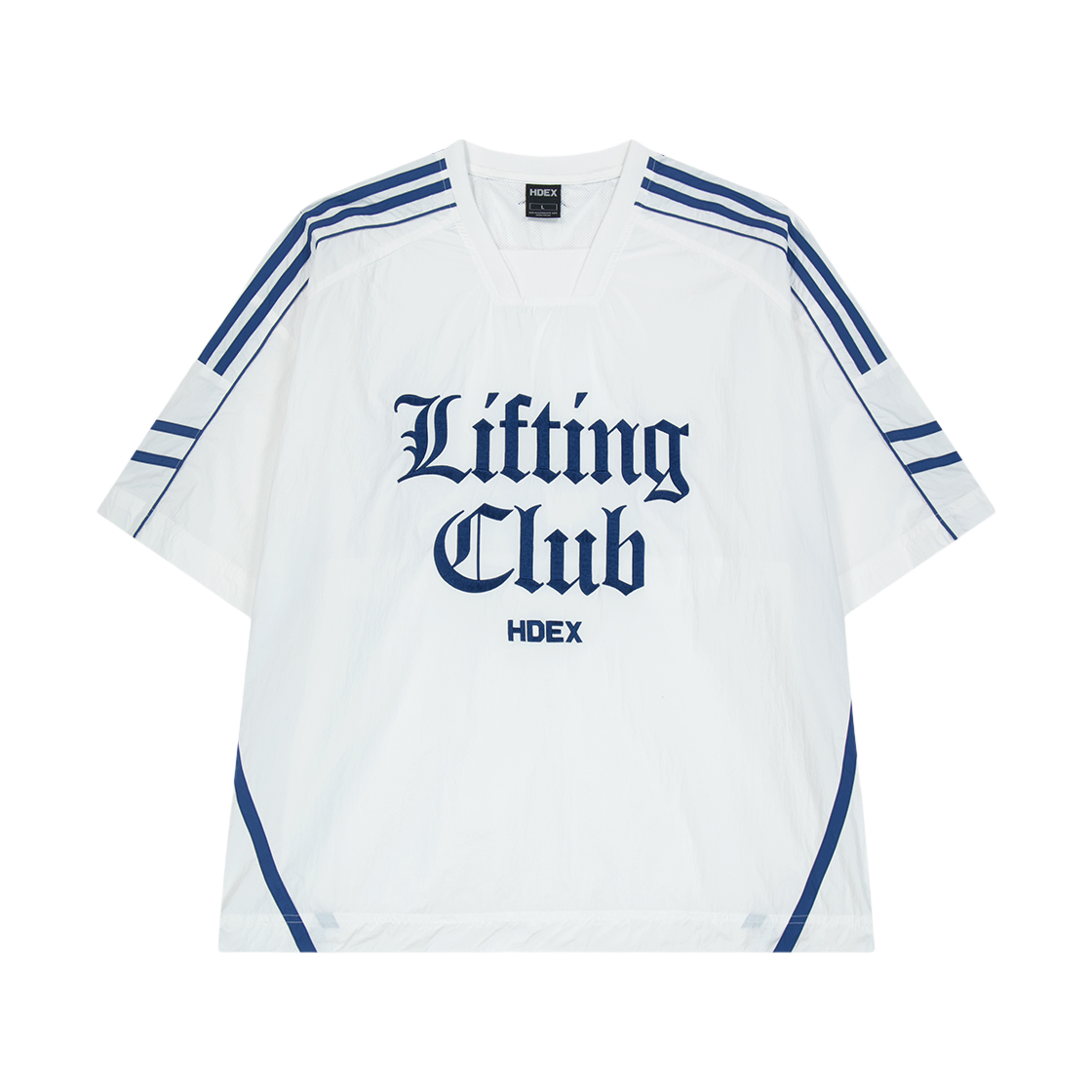 에이치덱스 리프팅 나일론 하프 저지 화이트 | HDEX | KREAM