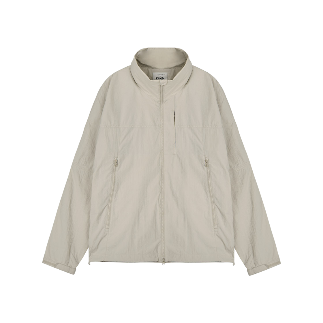 키크 필로우디 인플래터블 칼라 윈드브레이커 베이지 | keek | KREAM