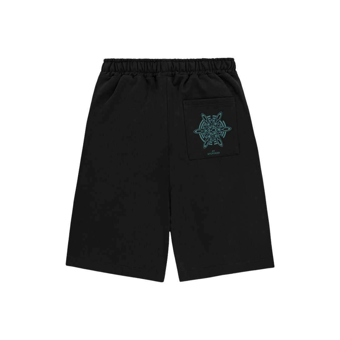 오와이 심볼 패턴 버뮤다 팬츠 블랙 | OY | KREAM