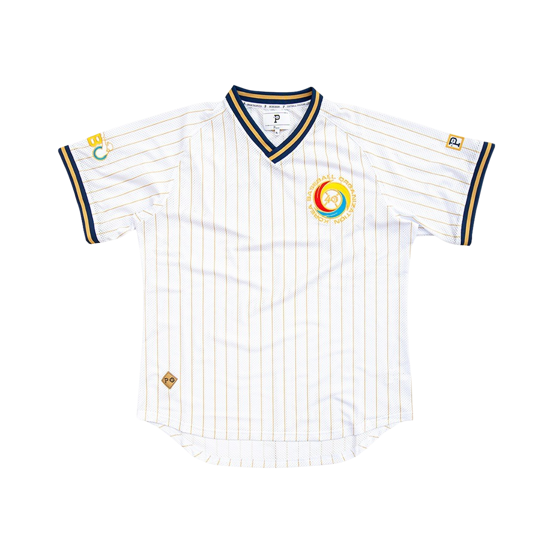 오버더피치 x KBO 40주년 엠블럼 저지 화이트 (논 마킹 버전) | Over The Pitch | KREAM