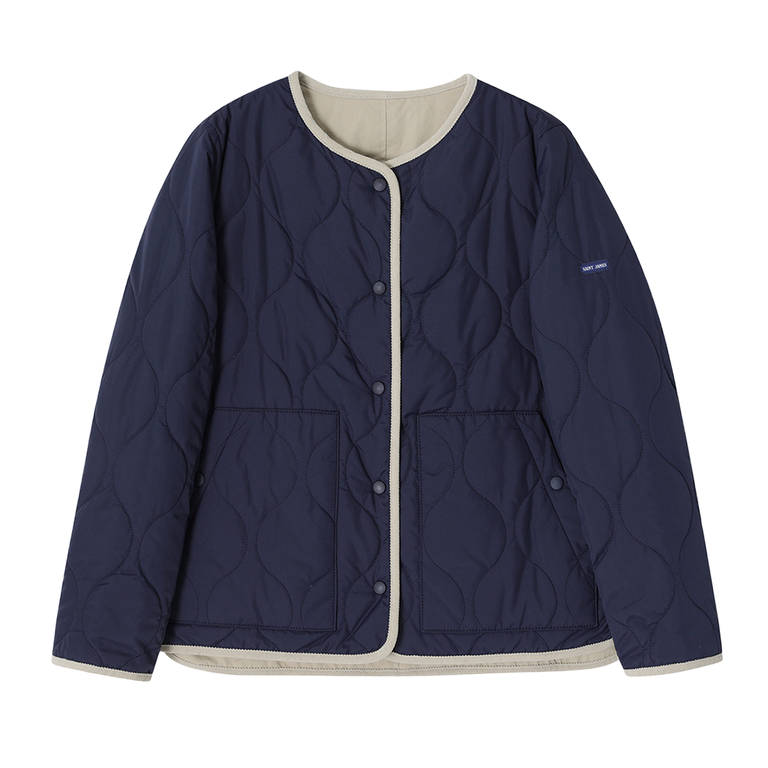 세인트제임스 25SS 뉴컬러 디아망 II 네이비/크림 베이지 | Saint James | KREAM