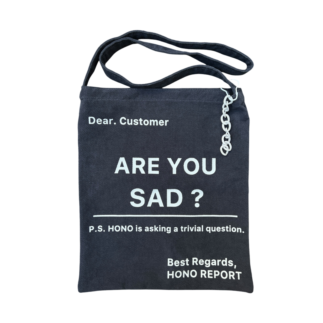 호노 리포트 레터 백 그레이 | Hono Report | KREAM