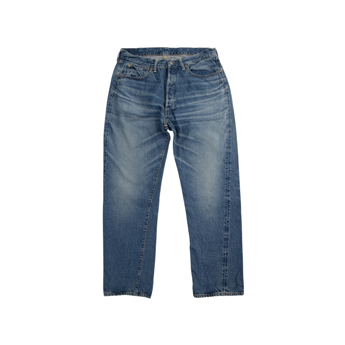 웨어하우스 로트 세컨드 핸드 1101 팬츠 31 기장 유즈드 워시 라이트 인디고 - 한국 한정 | Warehouse & Co ...