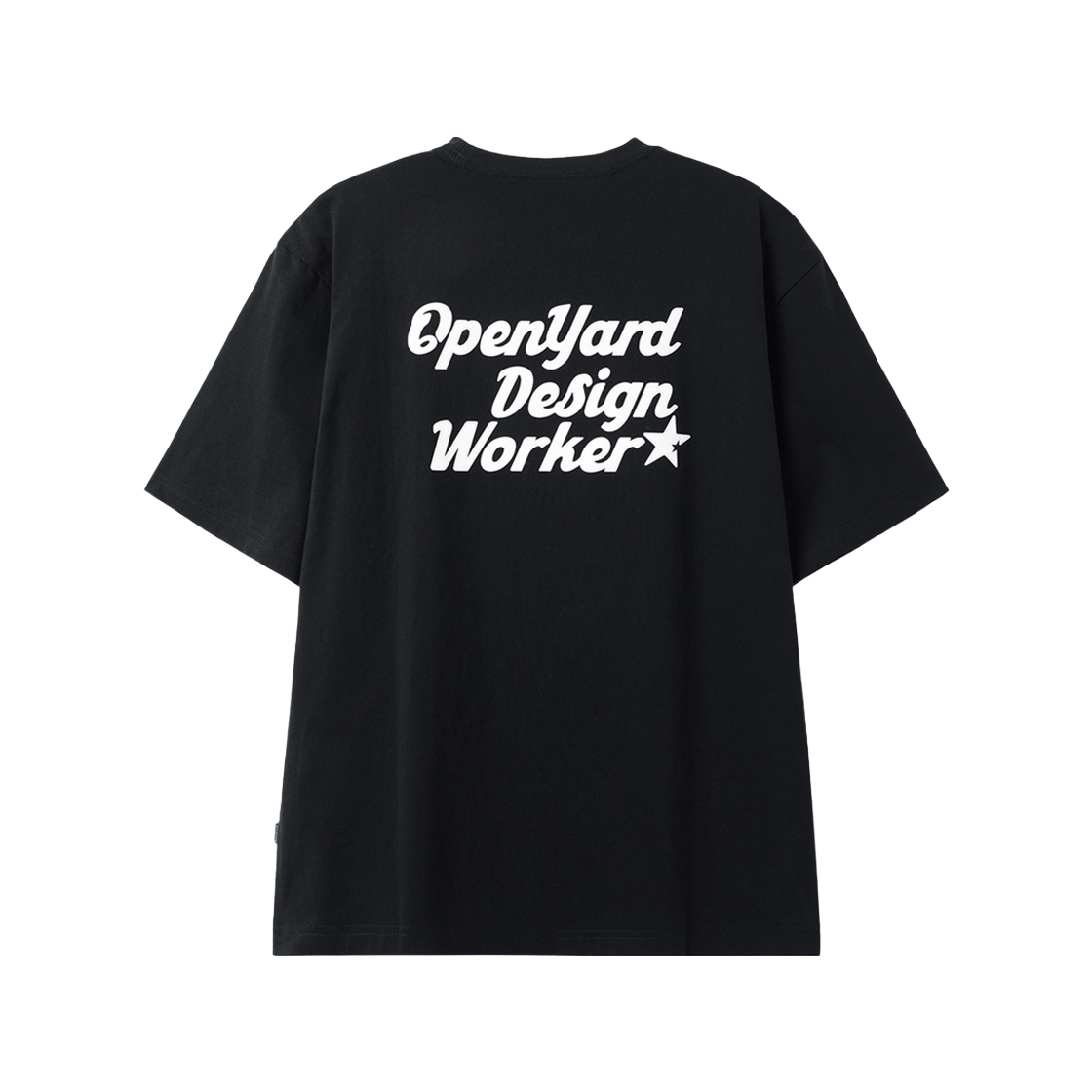 오와이 글로스 스티치 티 블랙 | OY | KREAM