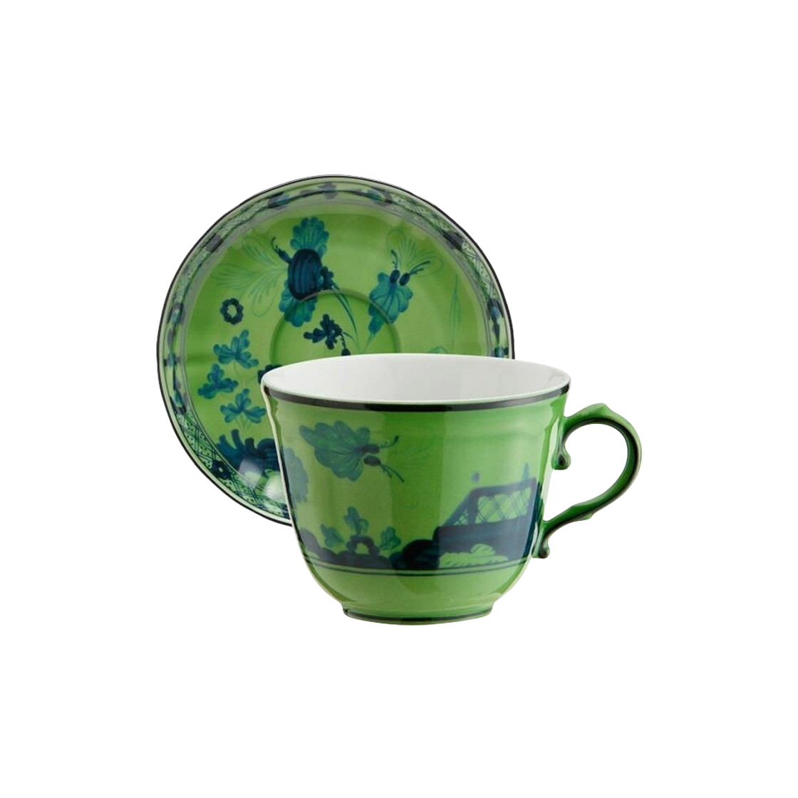 지노리1735 오리엔트 이탈리아노 에스프레소 컵 & 소서 말라카이트 | VAUT | KREAM