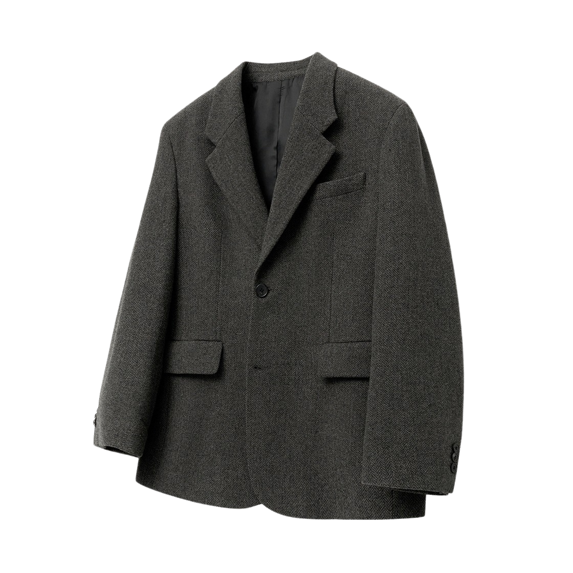 티엔지티 레드포드 헤링본 테일러드 자켓 그레이 | TNGT | KREAM
