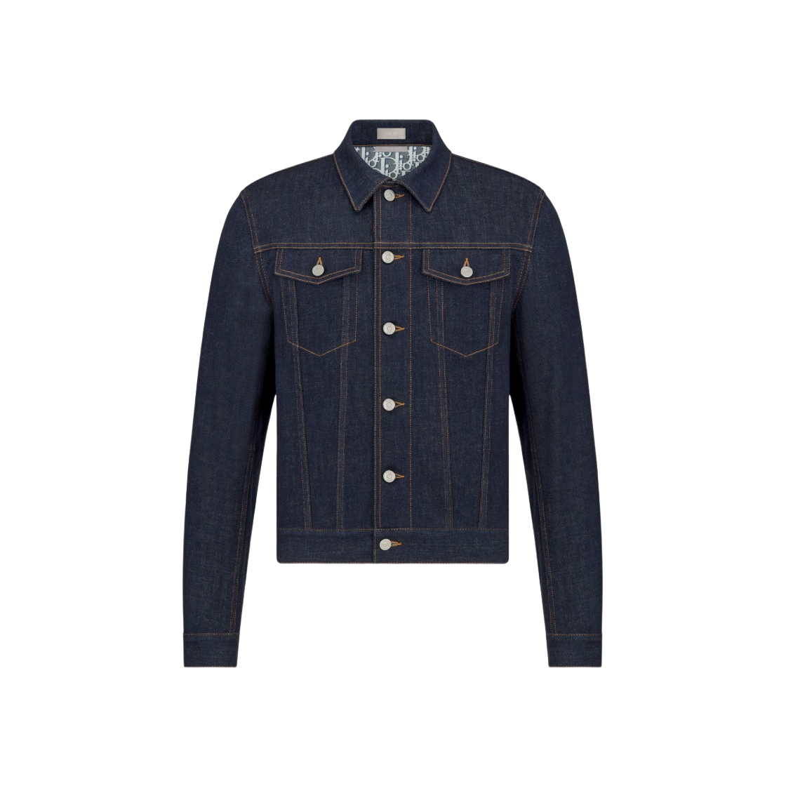 디올 오블리크 로우 코튼 데님 자켓 블루 | Dior | KREAM