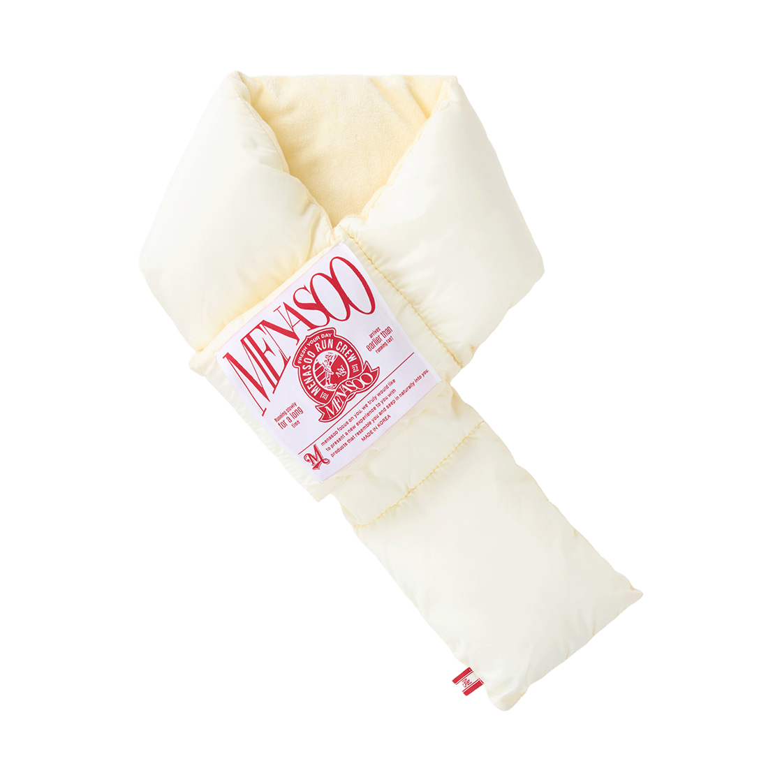 미나수 패딩 머플러 아이보리 | MENASOO | KREAM