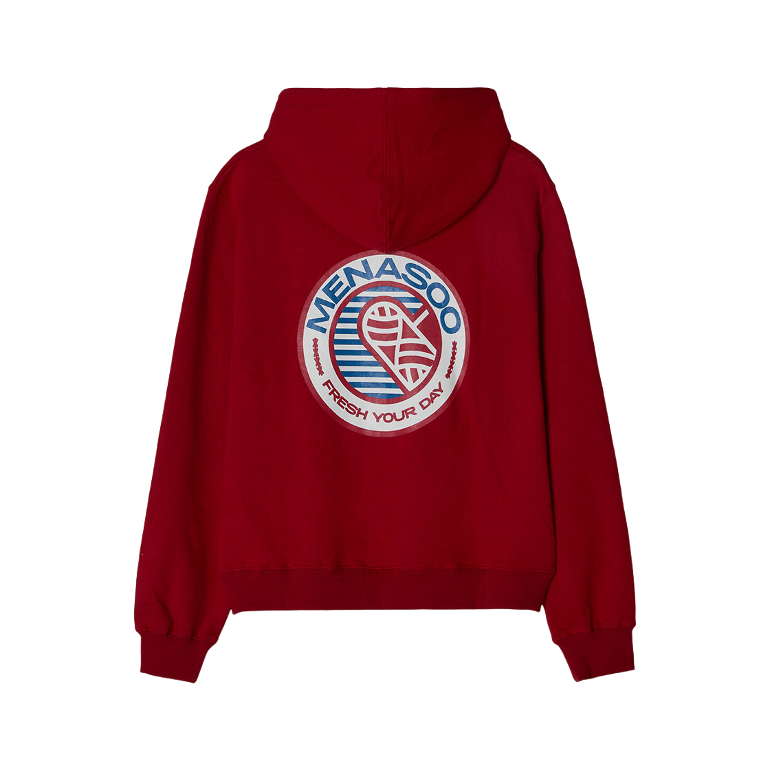 미나수 하트트랙 후디 레드 | MENASOO | KREAM