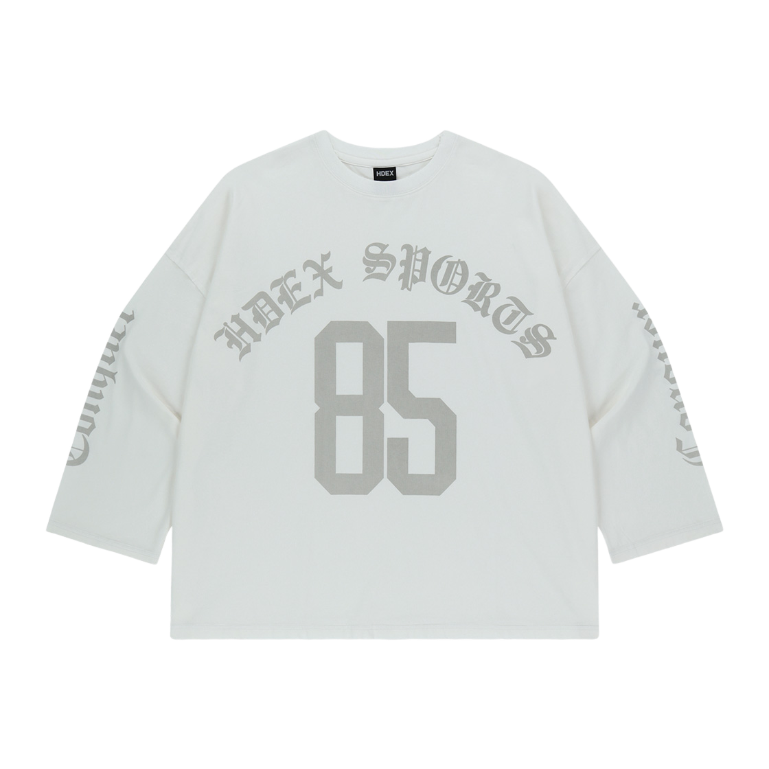 에이치덱스 우먼스 데미지 오버핏 롱 슬리브 화이트 | HDEX | KREAM