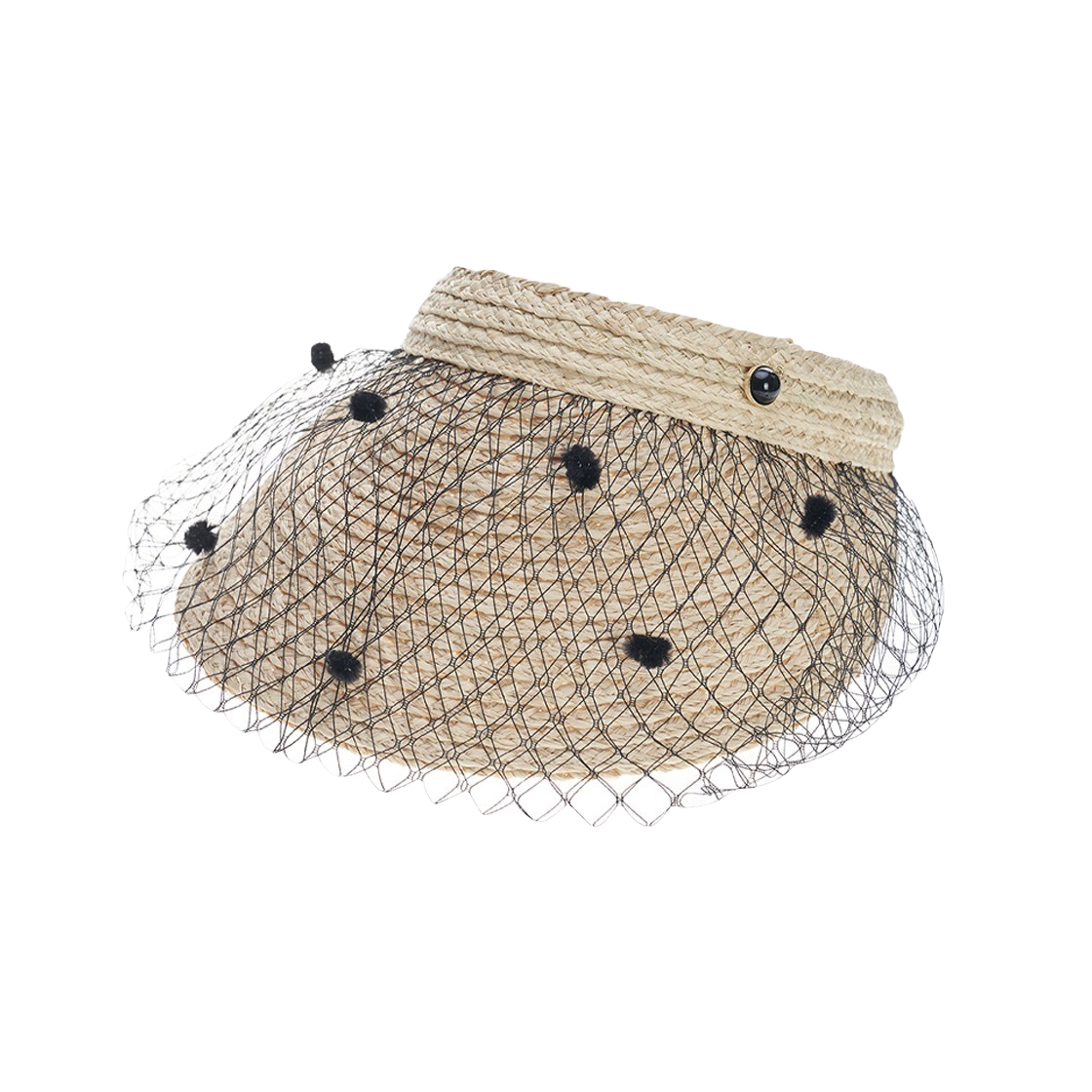 올인컴플리트 도트 레이스 라피아 썬바이저 | ALLINCOMPLETE | KREAM