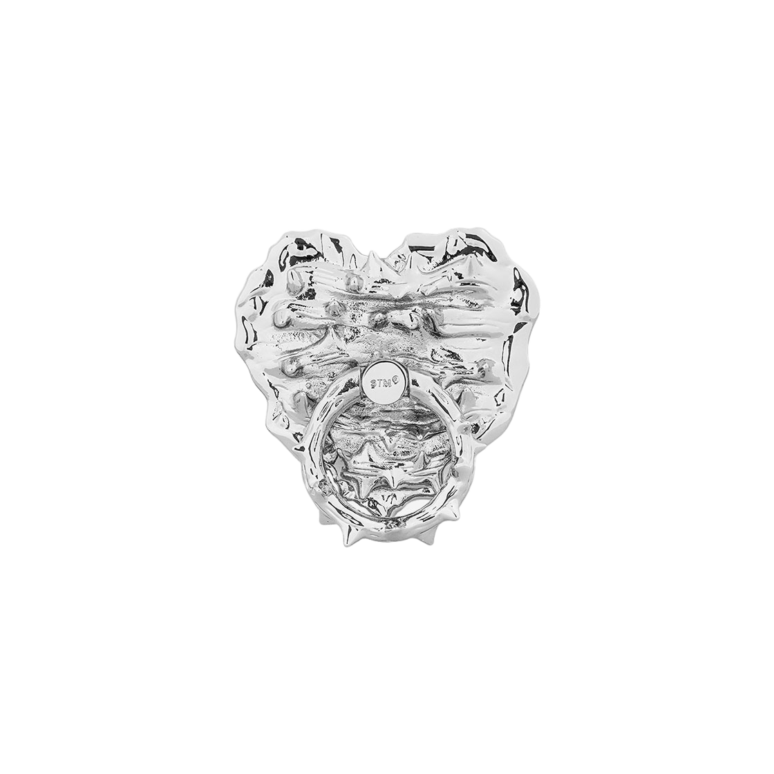 센티멍 넘버 612 가시 하트 폰 그립 실버 | SENTIMENTS | KREAM