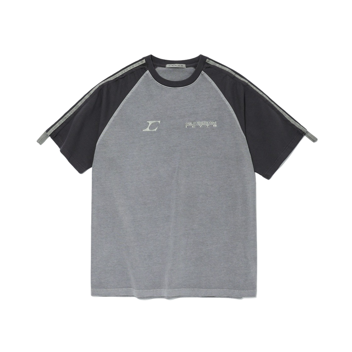 아이시토 래글런 티셔츠 그레이 | Icyto | KREAM