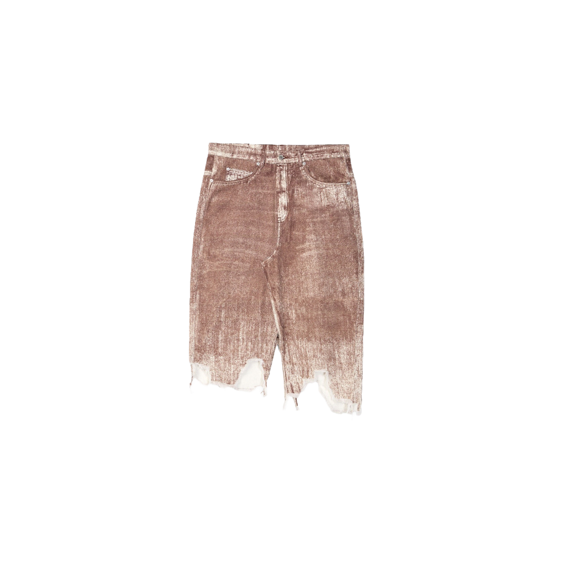 캠퍼랩 페인트 데님 스커트 테라코타 | CAMPER LAB | KREAM