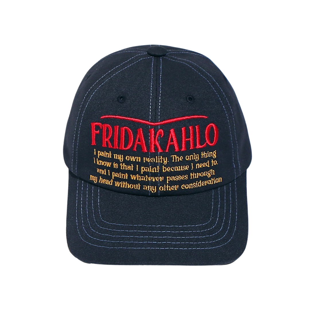 오가프 모티베이션 메시지 볼캡 네이비 | OGARP | KREAM