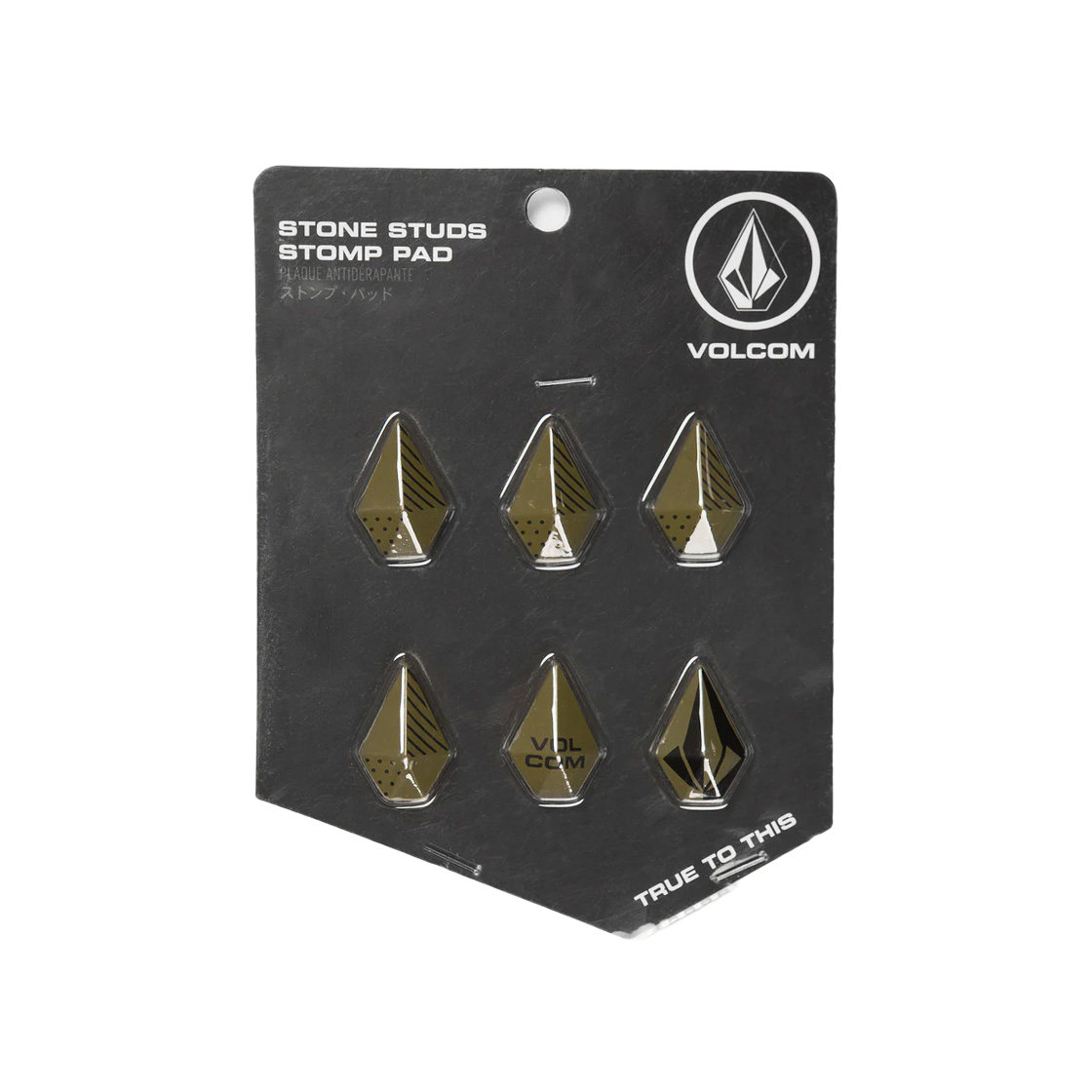 볼컴 STONE STUDS 스텀프 패드 카키 | VOLCOM | KREAM